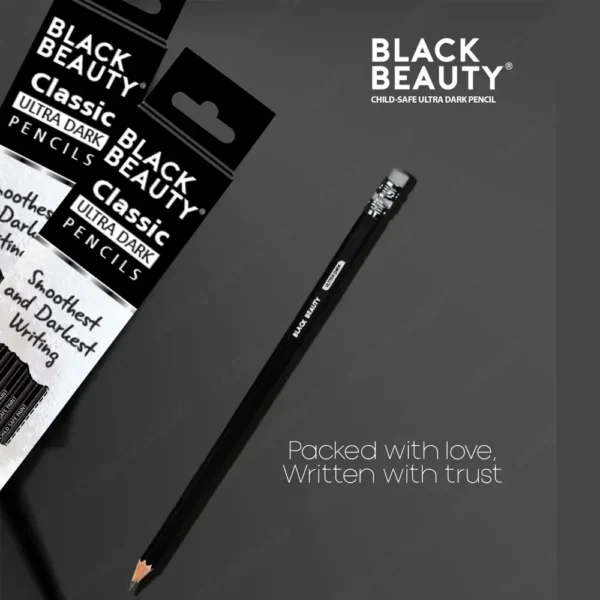 Black Beauty Pencil | Ultra Dark School & Handwriting Pencil