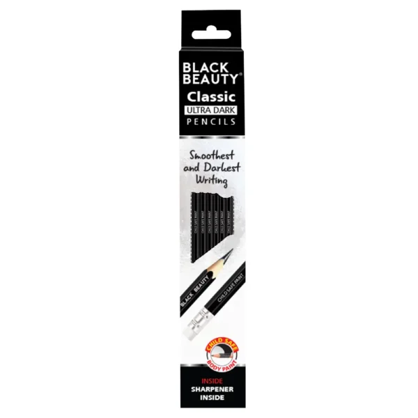Black Beauty Pencil | Ultra Dark School & Handwriting Pencil