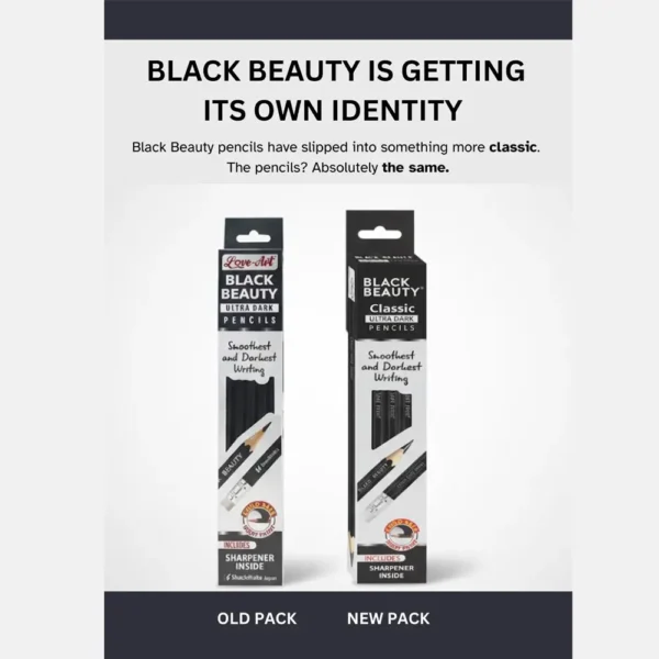 Black Beauty Pencil | Ultra Dark School & Handwriting Pencil